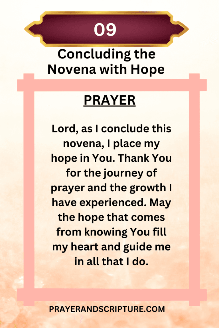 20 Most Powerful Novena Prayer For Nine Days