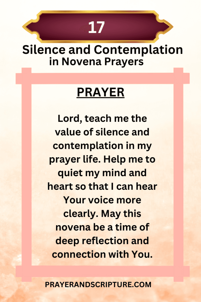 20 Most Powerful Novena Prayer For Nine Days