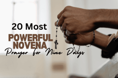 20 Most Powerful Novena Prayer For Nine Days