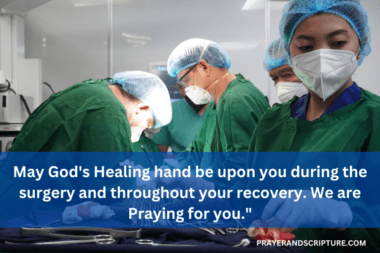 28 Strongest Prayer For Surgery